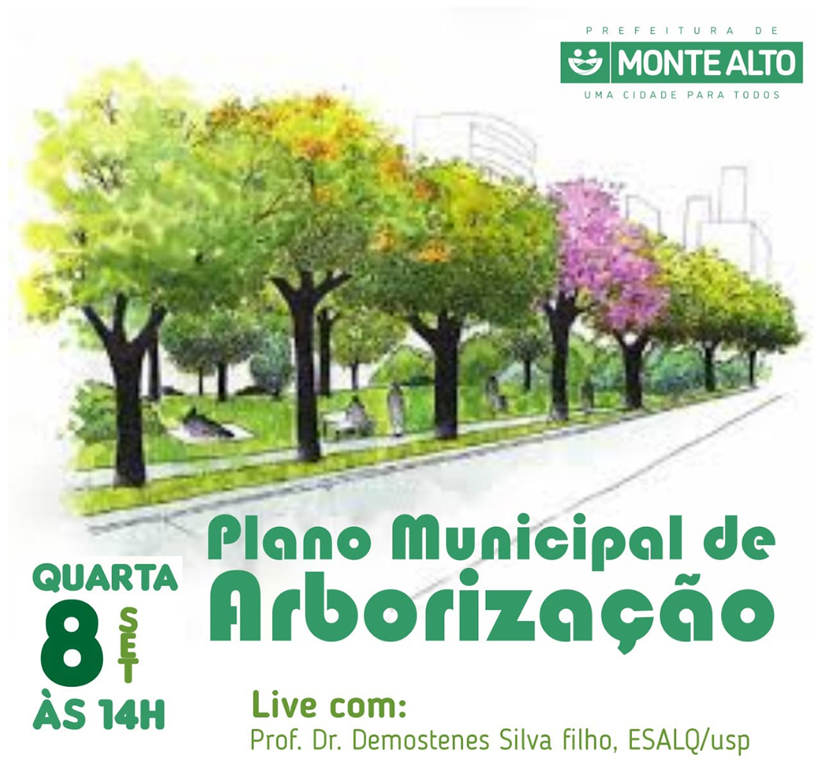 LIVE DO PLANO MUNICIPAL DE ARBORIZAÇÃO